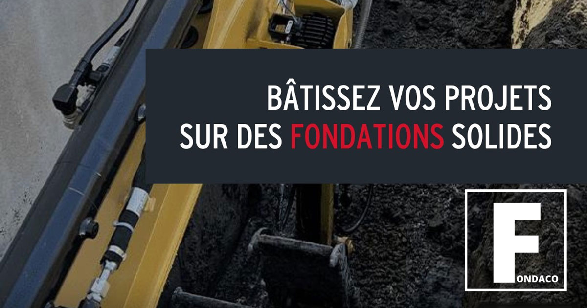 Réparation de fissures de fondation